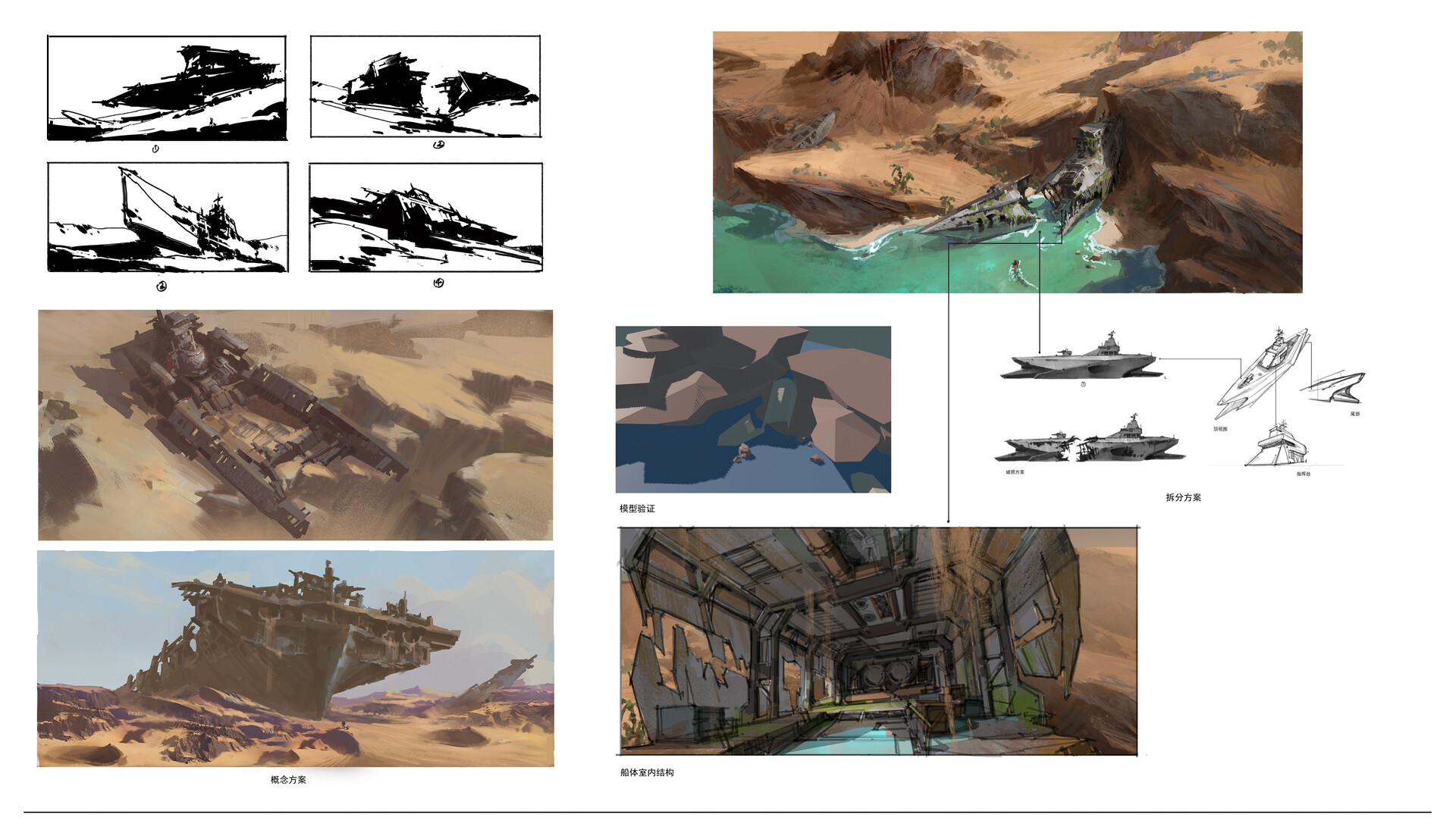 ArtStation - Desert safety zone