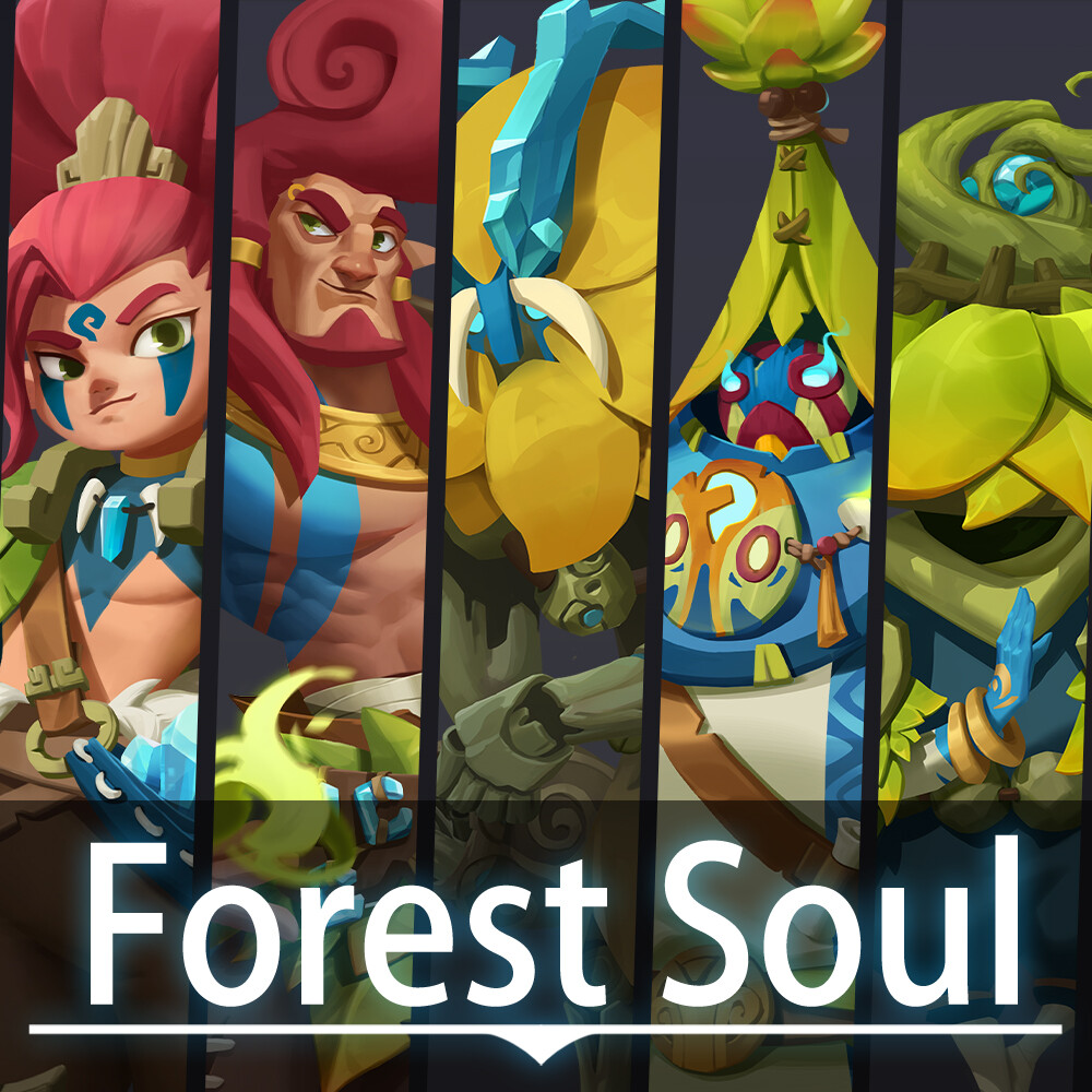 ArtStation - Forest Soul