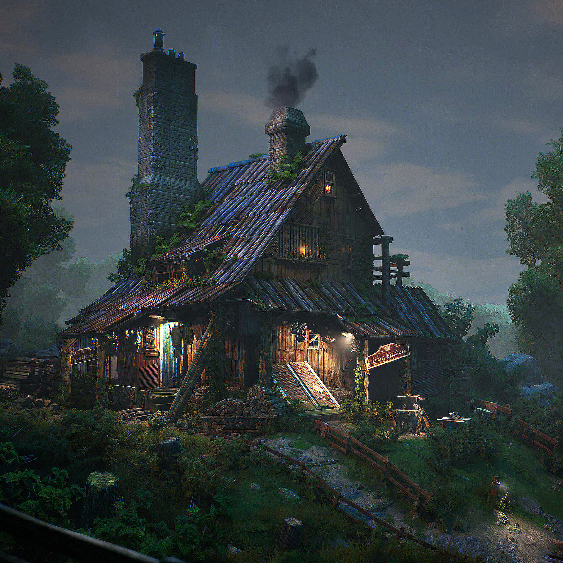 ArtStation - Iron Haven - Environment