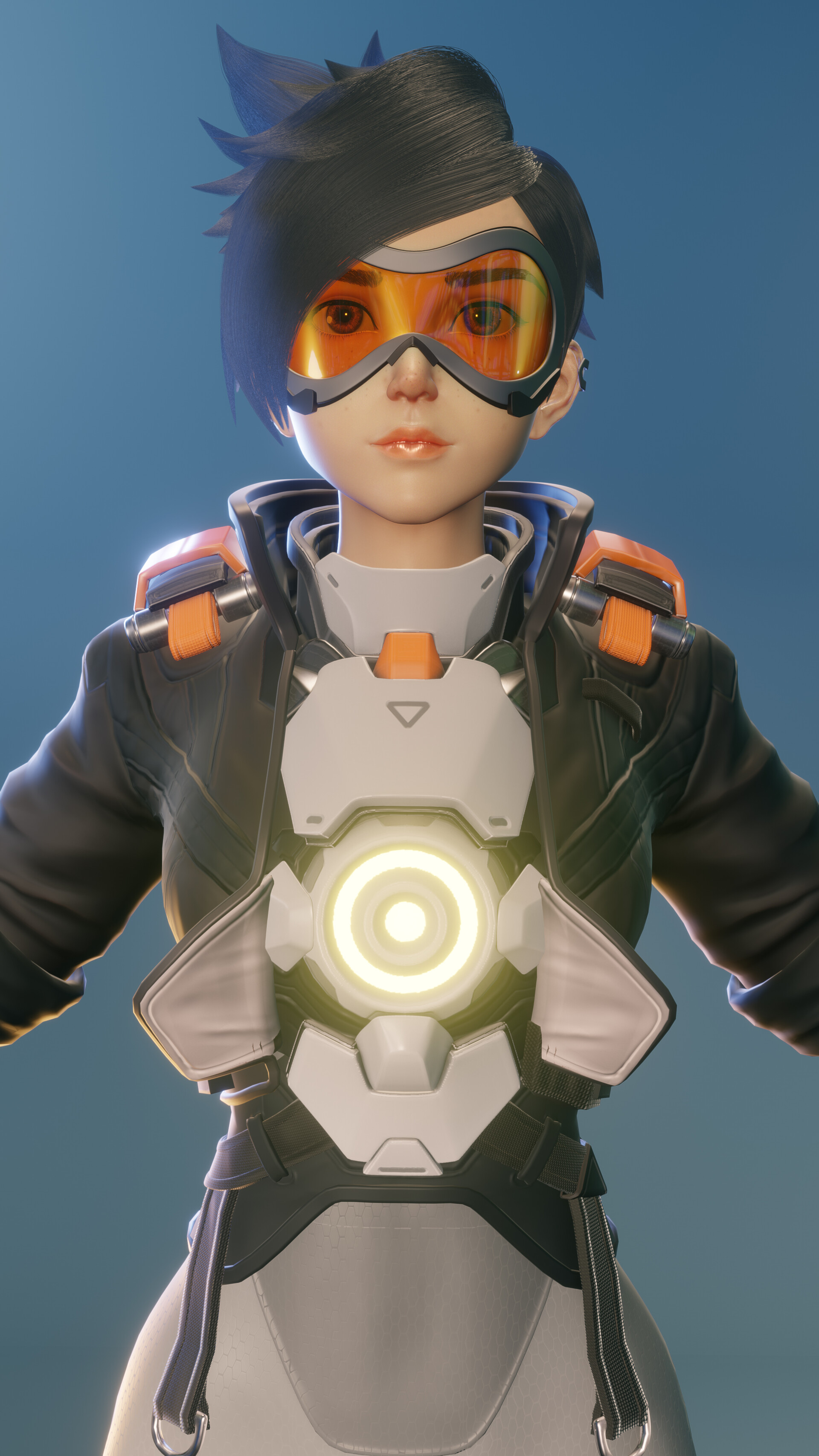 ArtStation - Tracer Woman Character