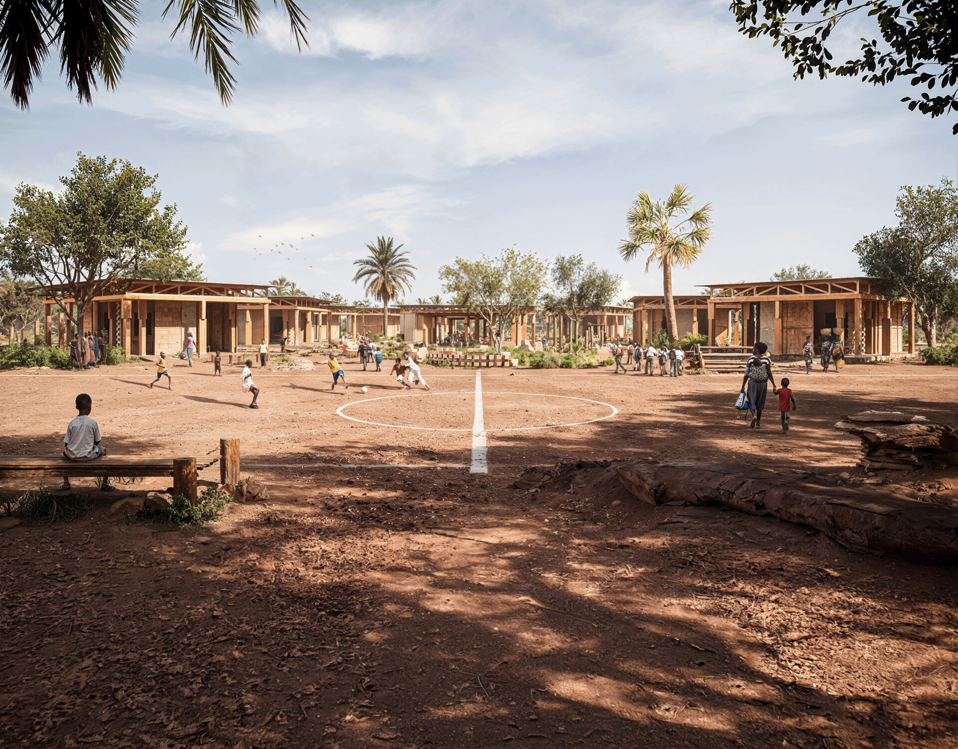 ArtStation - Playful Primary School