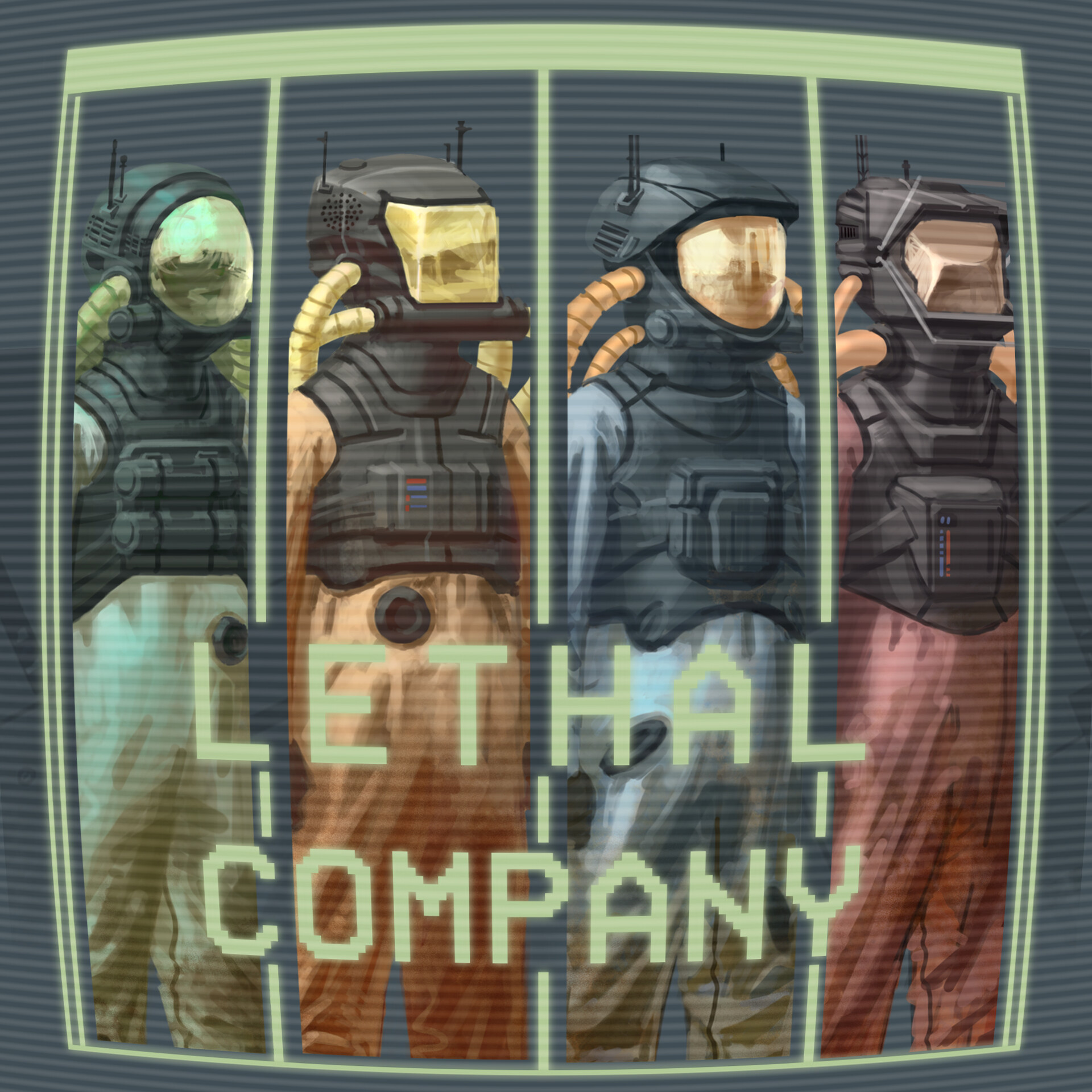 ArtStation - Lethal Company reimagination (Employee)