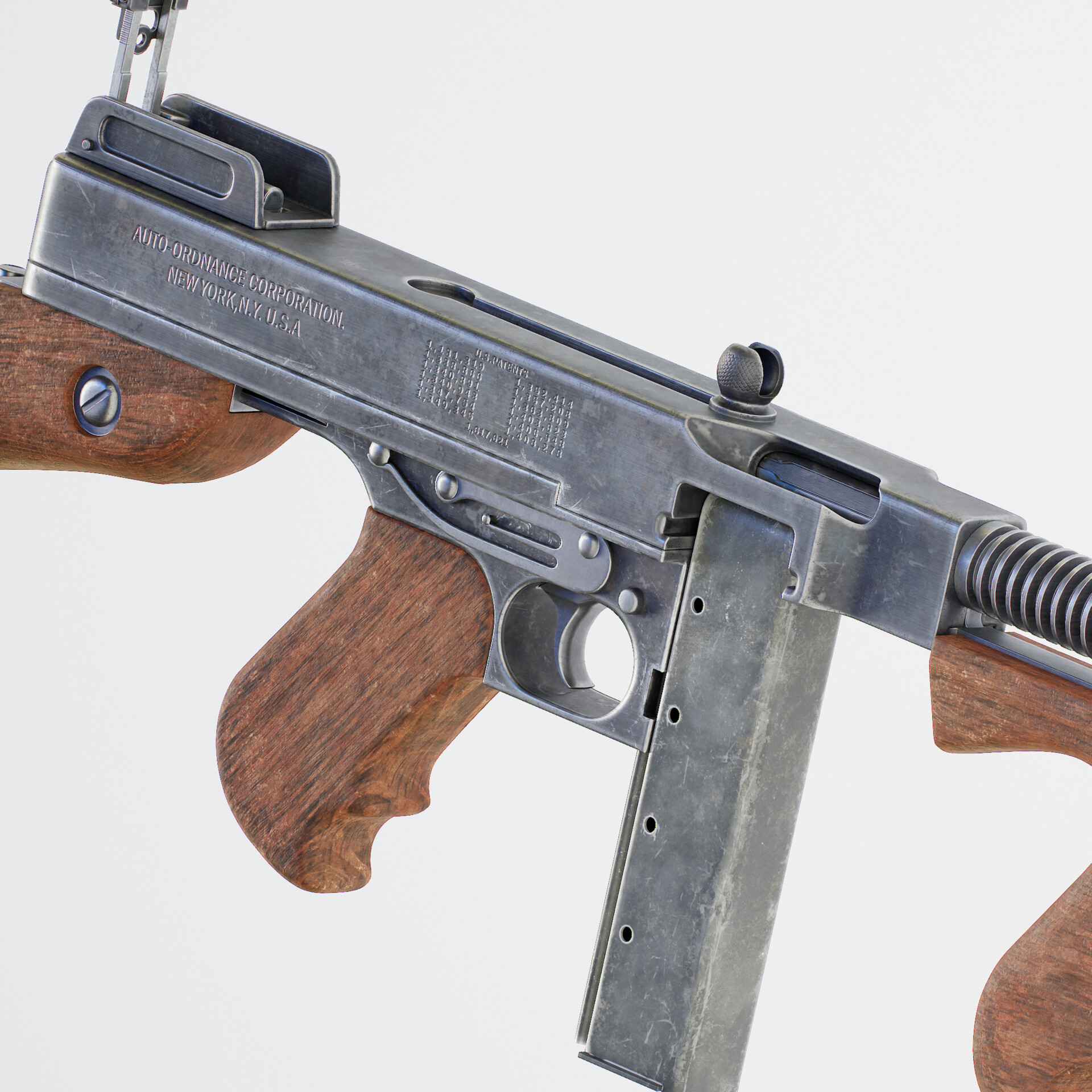 ArtStation - M1928 Thompson