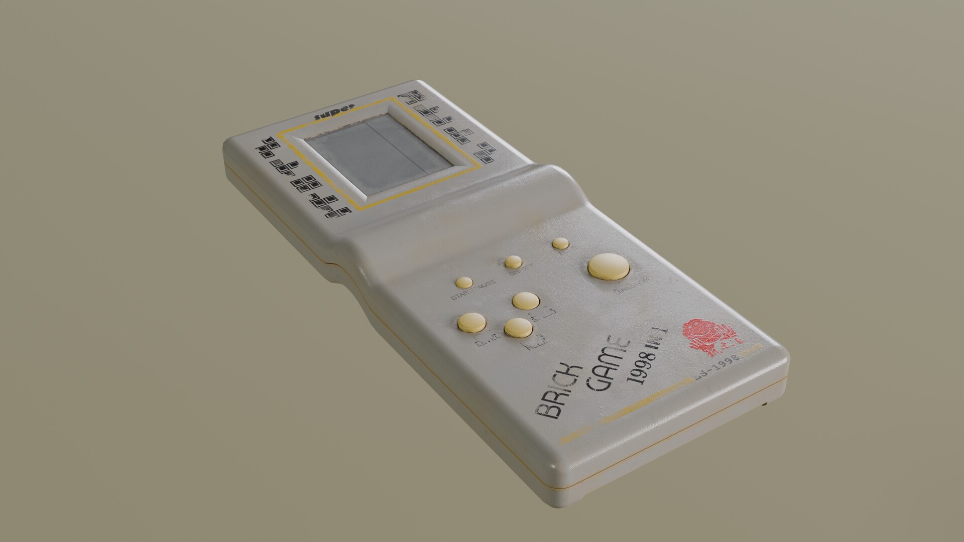 ArtStation - Brick Game / Tetris handheld game console