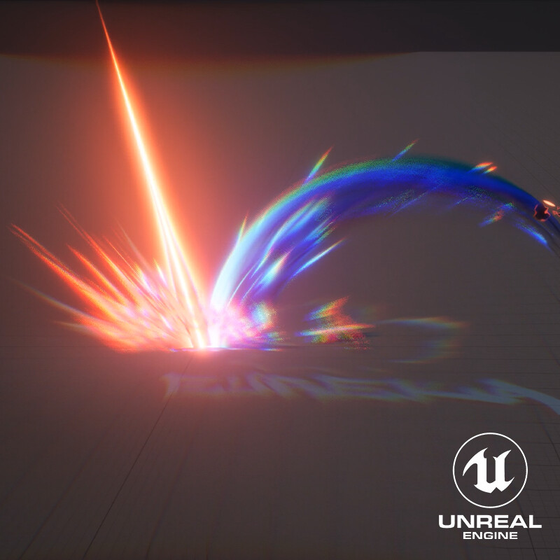 ArtStation - UE5 Stylized Slash Effect