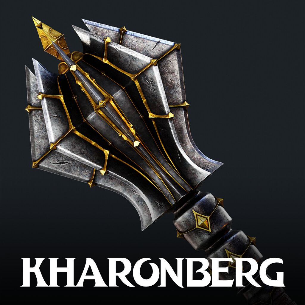 ArtStation - Kharonberg Daemor Infantry Mace