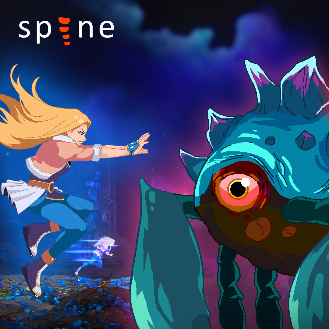 ArtStation - Boss fight animation — Little Legend