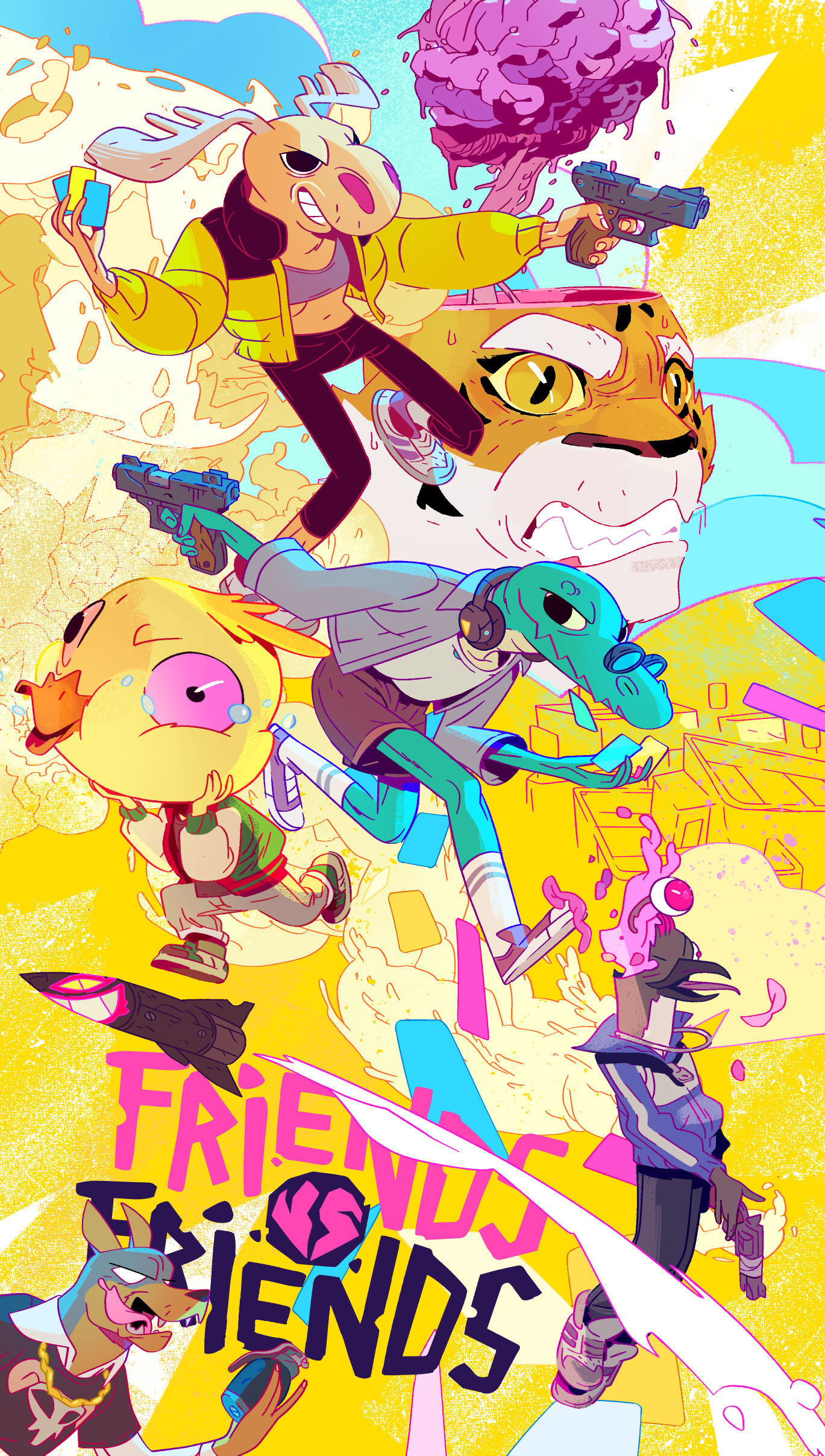 ArtStation - FRIENDS VS FRIENDS