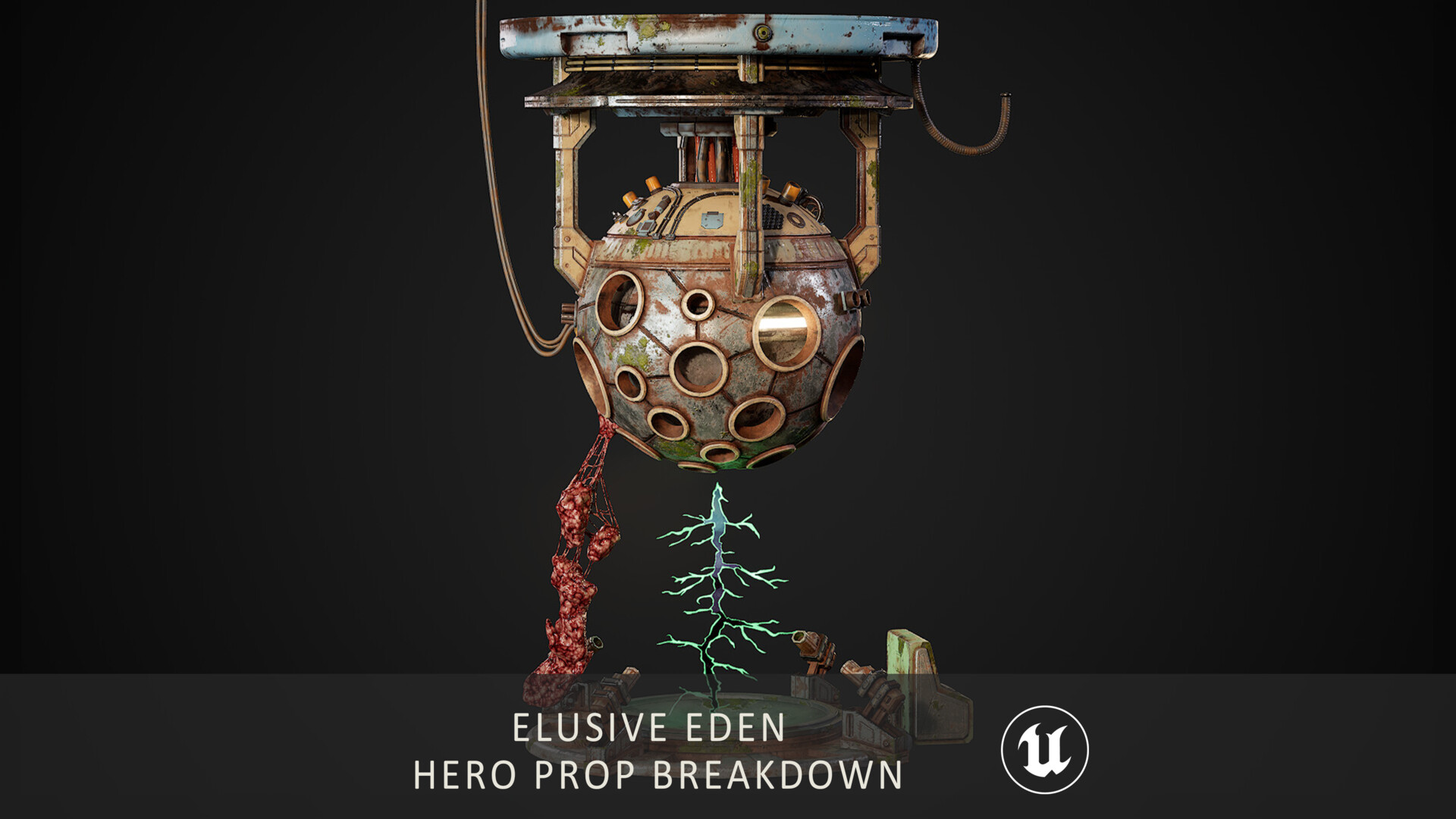 ArtStation - Hero Prop: "Elusive Eden" Portal Machine
