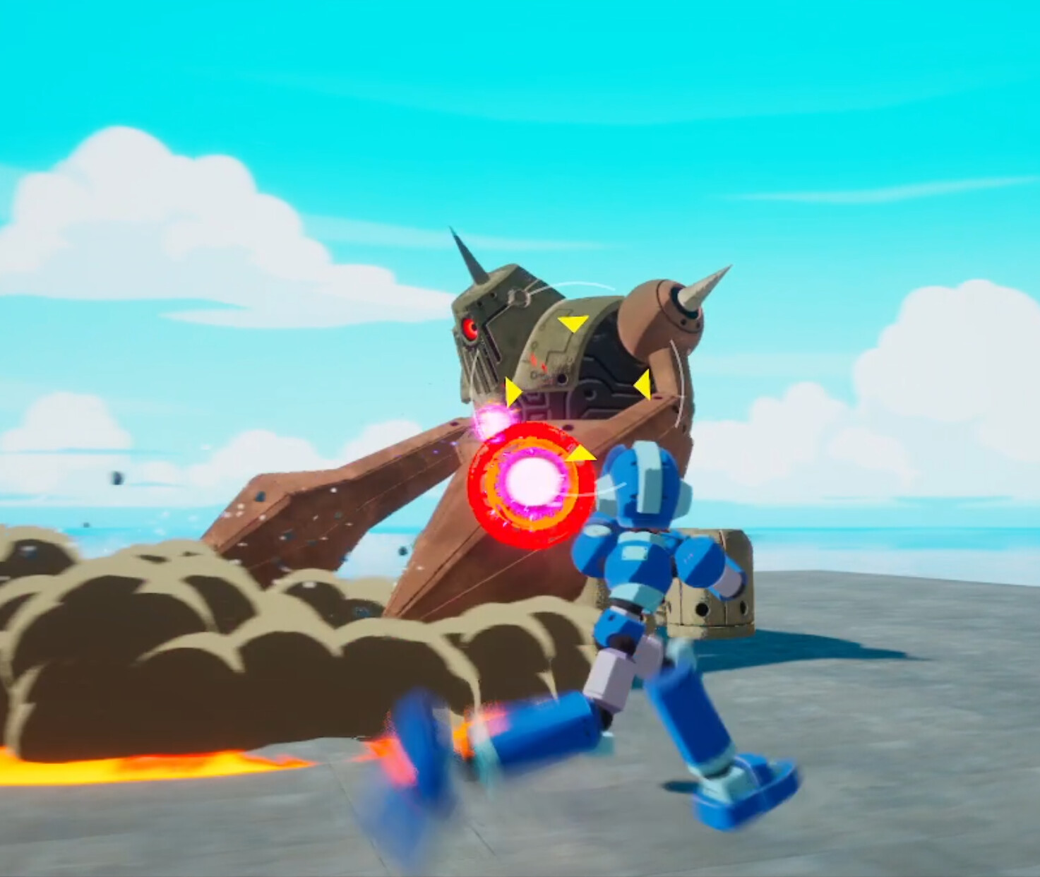 ArtStation - MMLX: A Mega Man Legends Fan Project