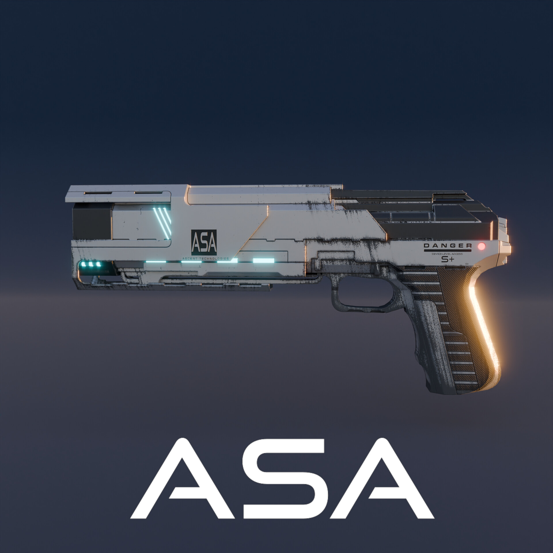 ArtStation - ASA Gun concept "Clapper"