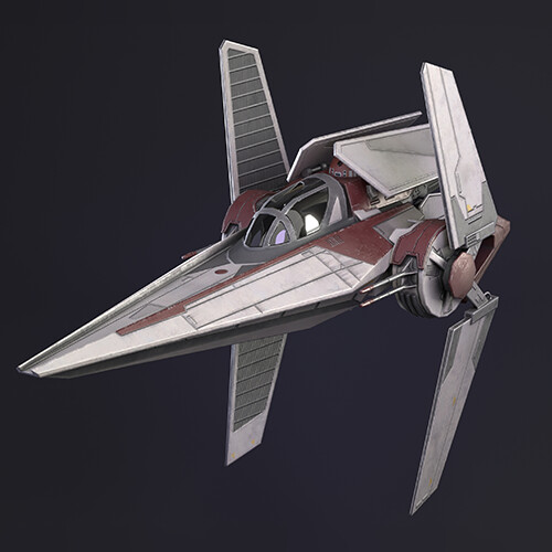 ArtStation - V-Wing Starfighter