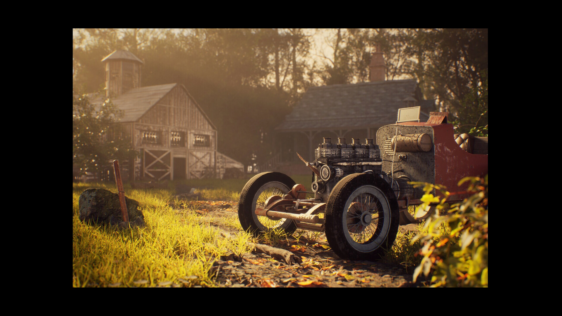 ArtStation - Western Farm