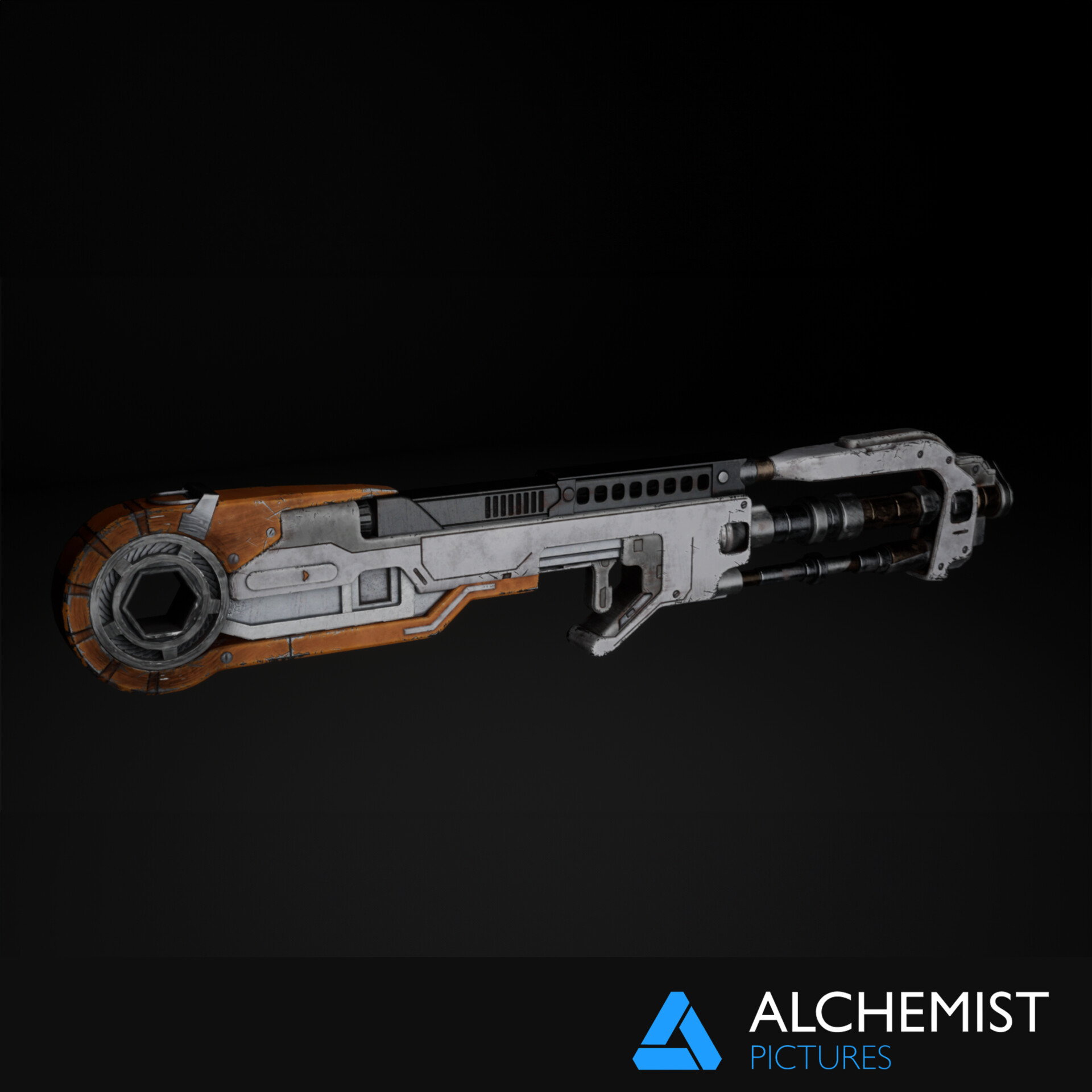 ArtStation - Adjustable wrench - Sci-Fi
