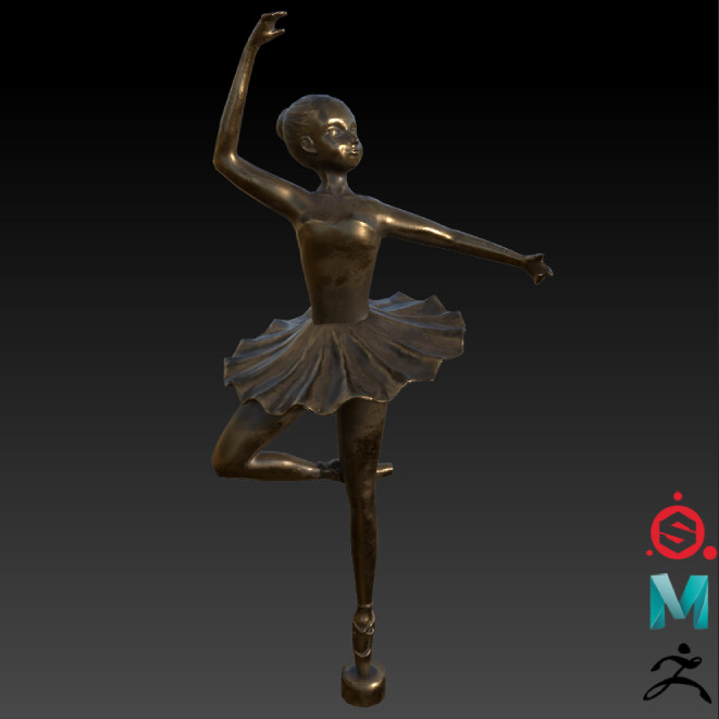 ArtStation - Ballerina Music Box - WIP