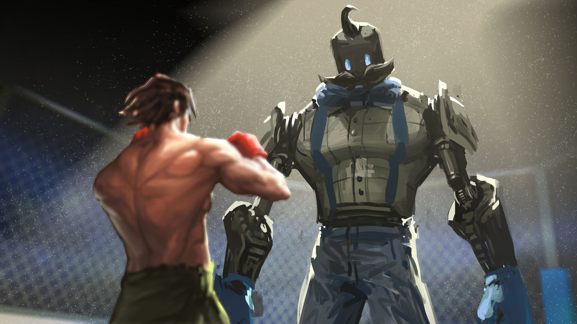 ArtStation - Mma Robot fight