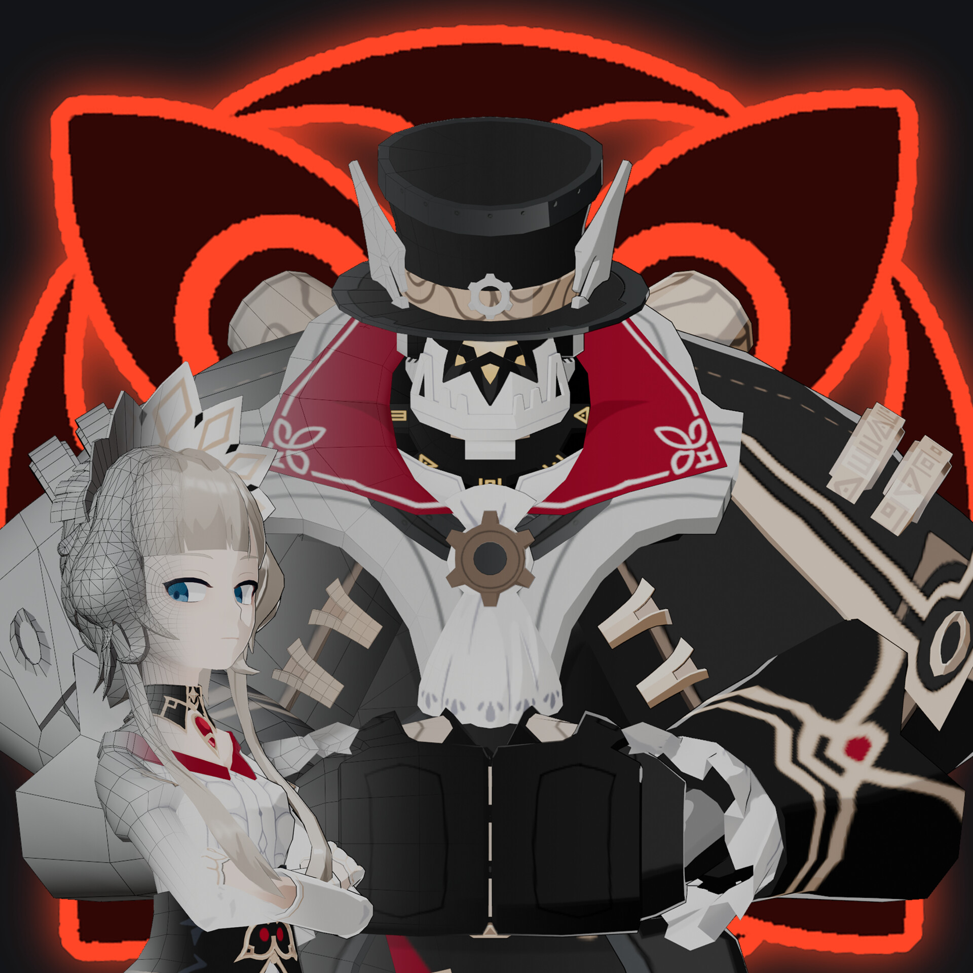 ArtStation - Sandrone Fan Rig - Genshin Impact