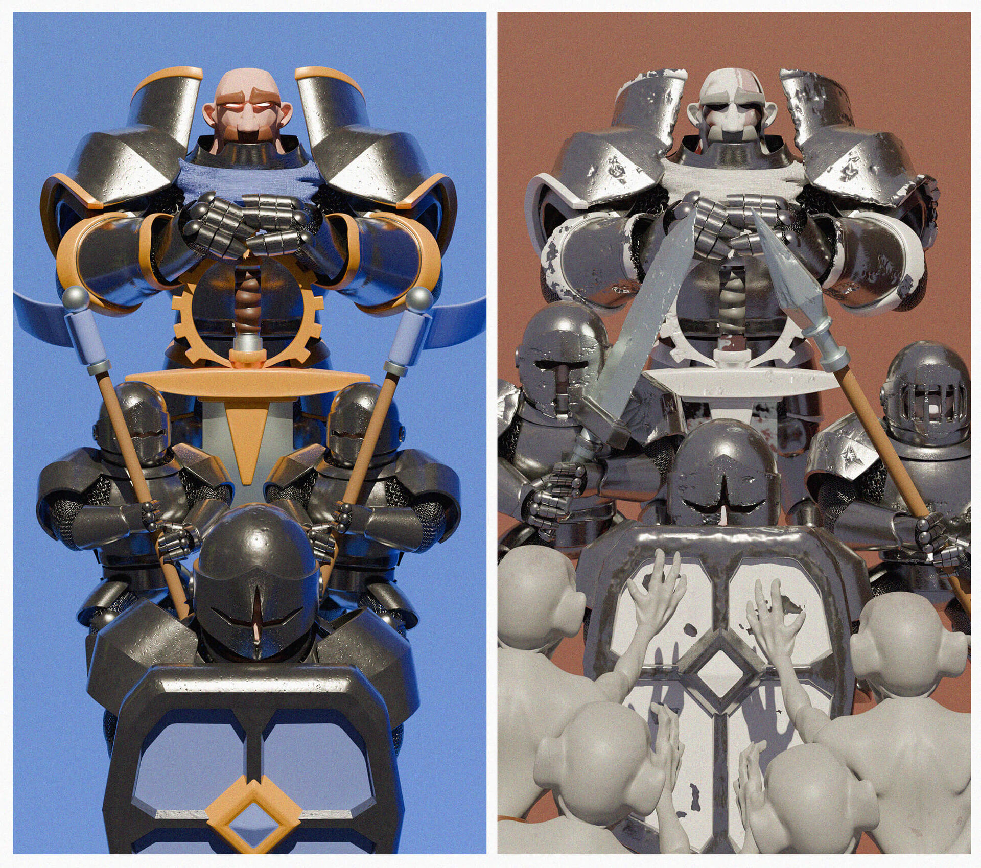 ArtStation - Knight Charge