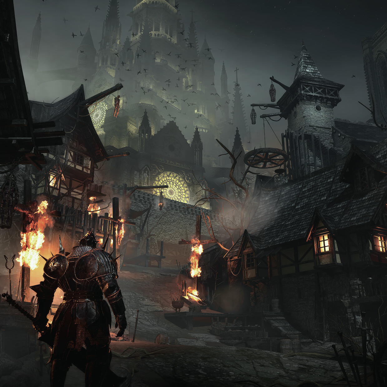 ArtStation - Dark Fantasy Town