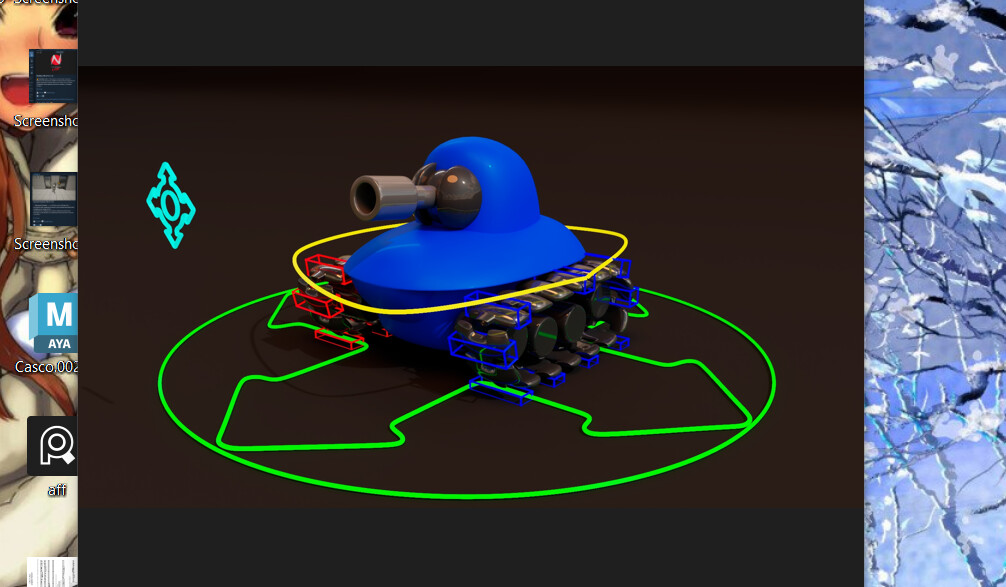 ArtStation - Tank Rig