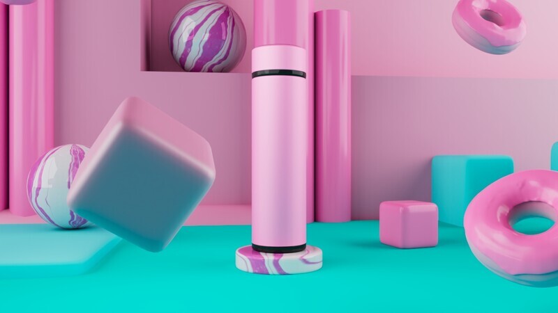 ArtStation - 3D Animation Practice - Thermos