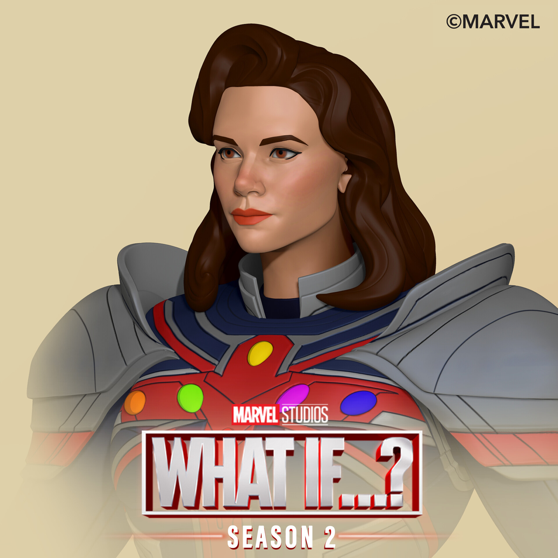 ArtStation - What If...? Season 2 Infinity Captain Carter