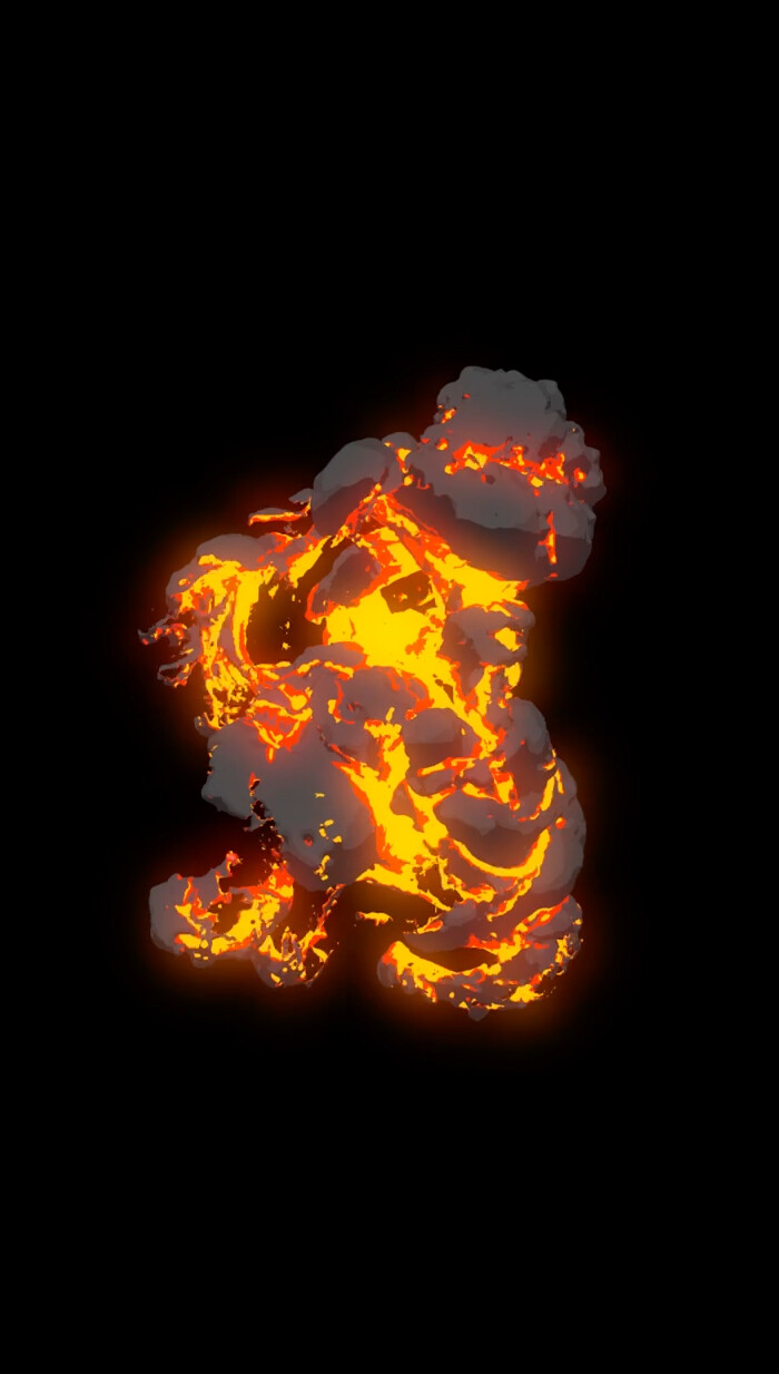 ArtStation - houdini toon style explosion