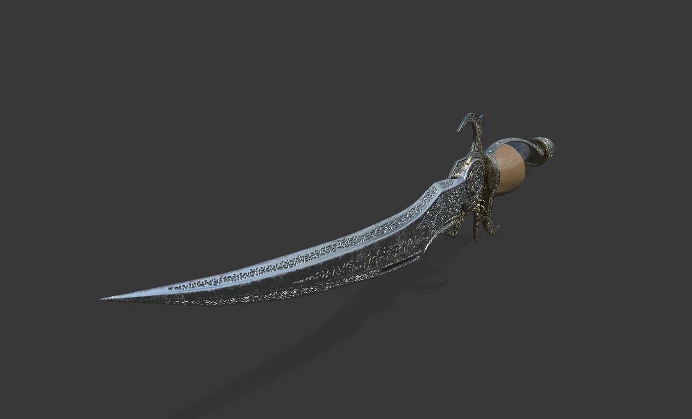 ArtStation - The Dagger Of Time - Prince Of Persia 3D Model
