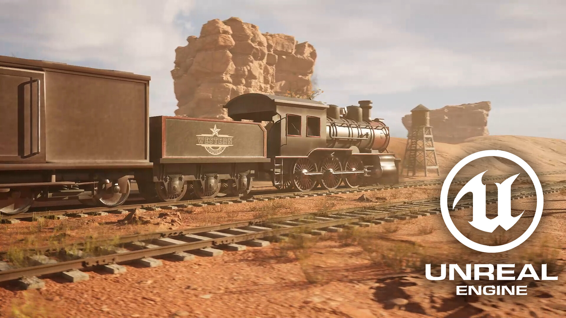 ArtStation - Wild West Railway