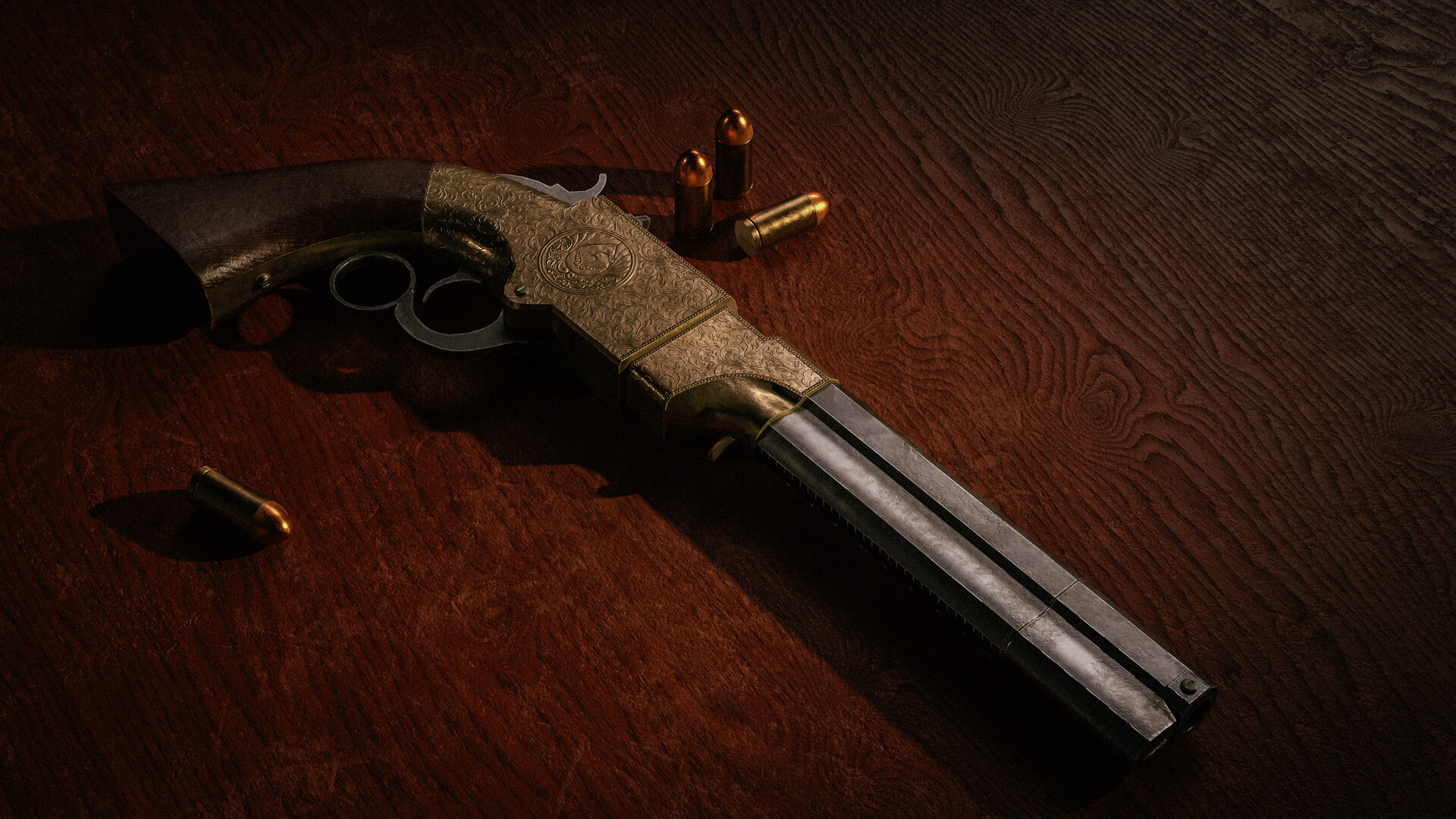 ArtStation - volcanic pistol