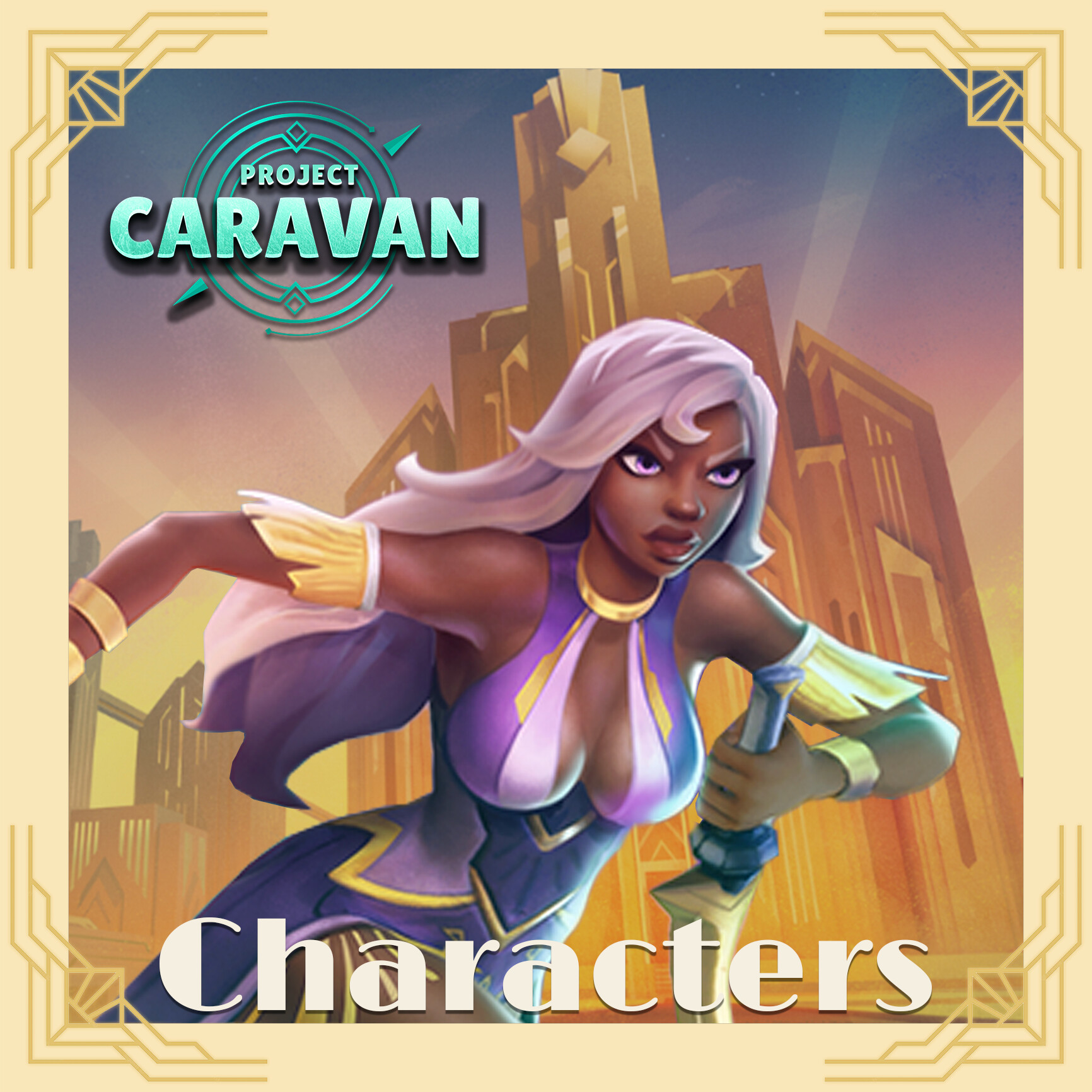 ArtStation - Project Caravan Characters Roster