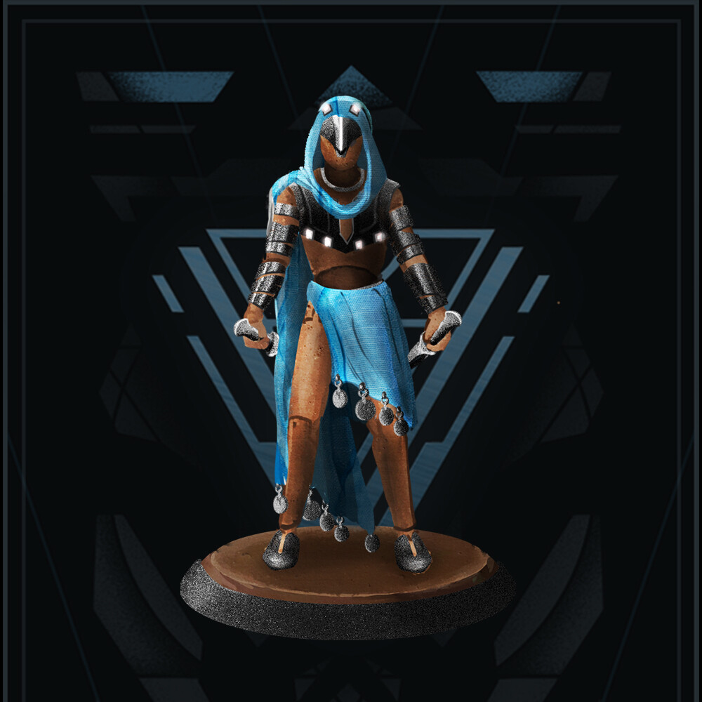 ArtStation - Vestiges : Fallen Tribes - Shadow Blade