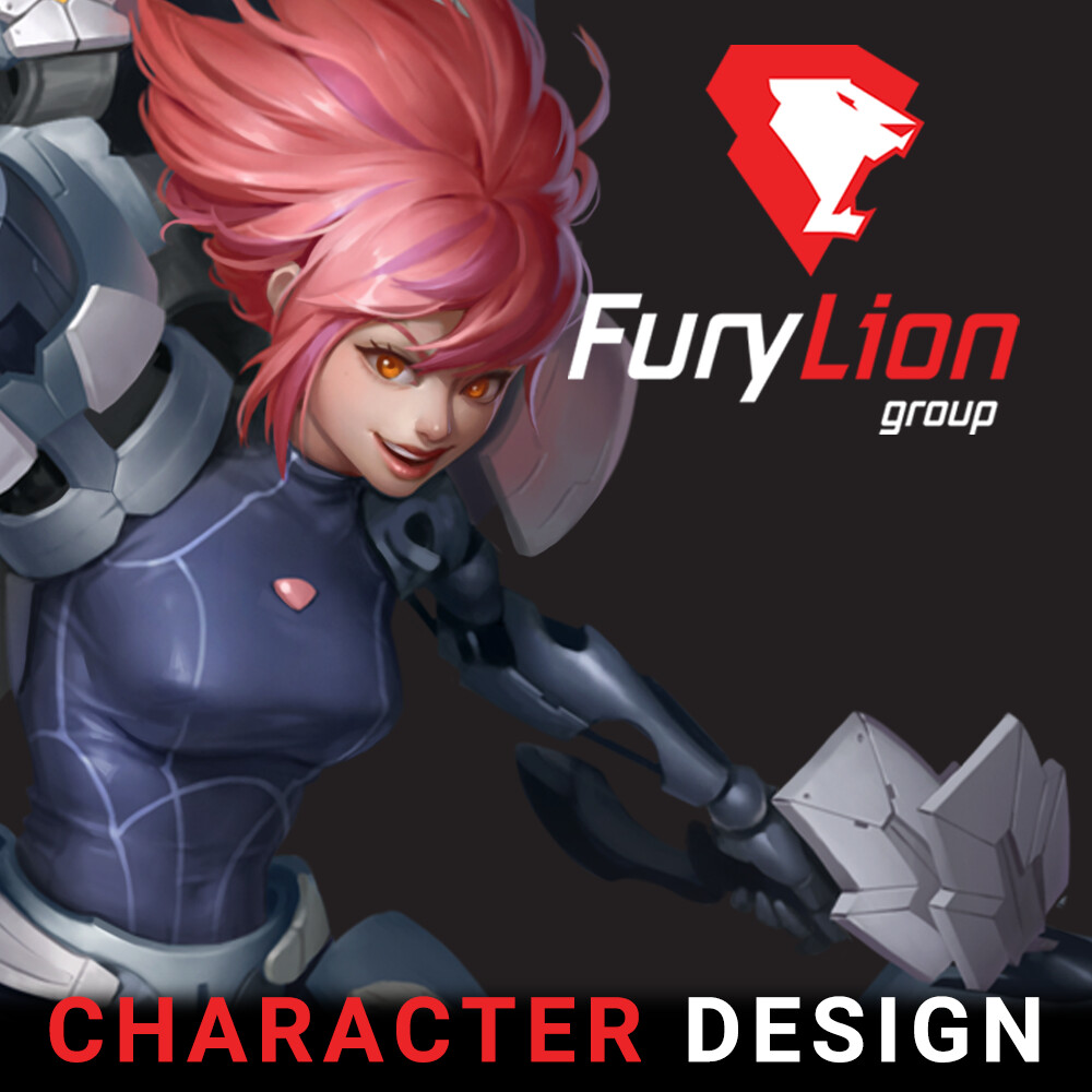 ArtStation - Mecha Girl concept art