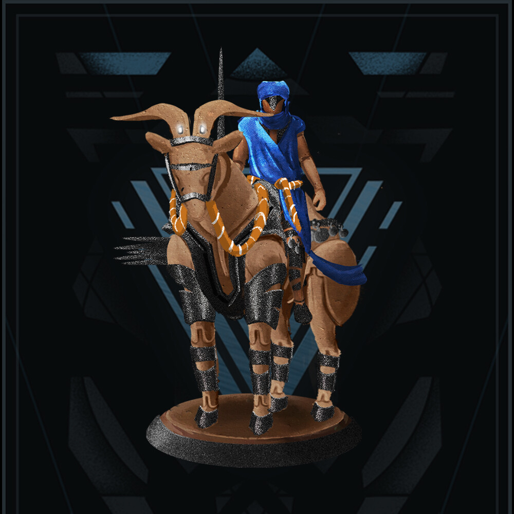 ArtStation - Vestiges: Fallen Tribes - Sand Riders