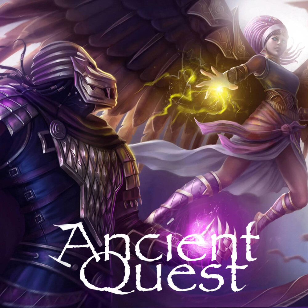 ArtStation - Ancient Quest: splash art and character design