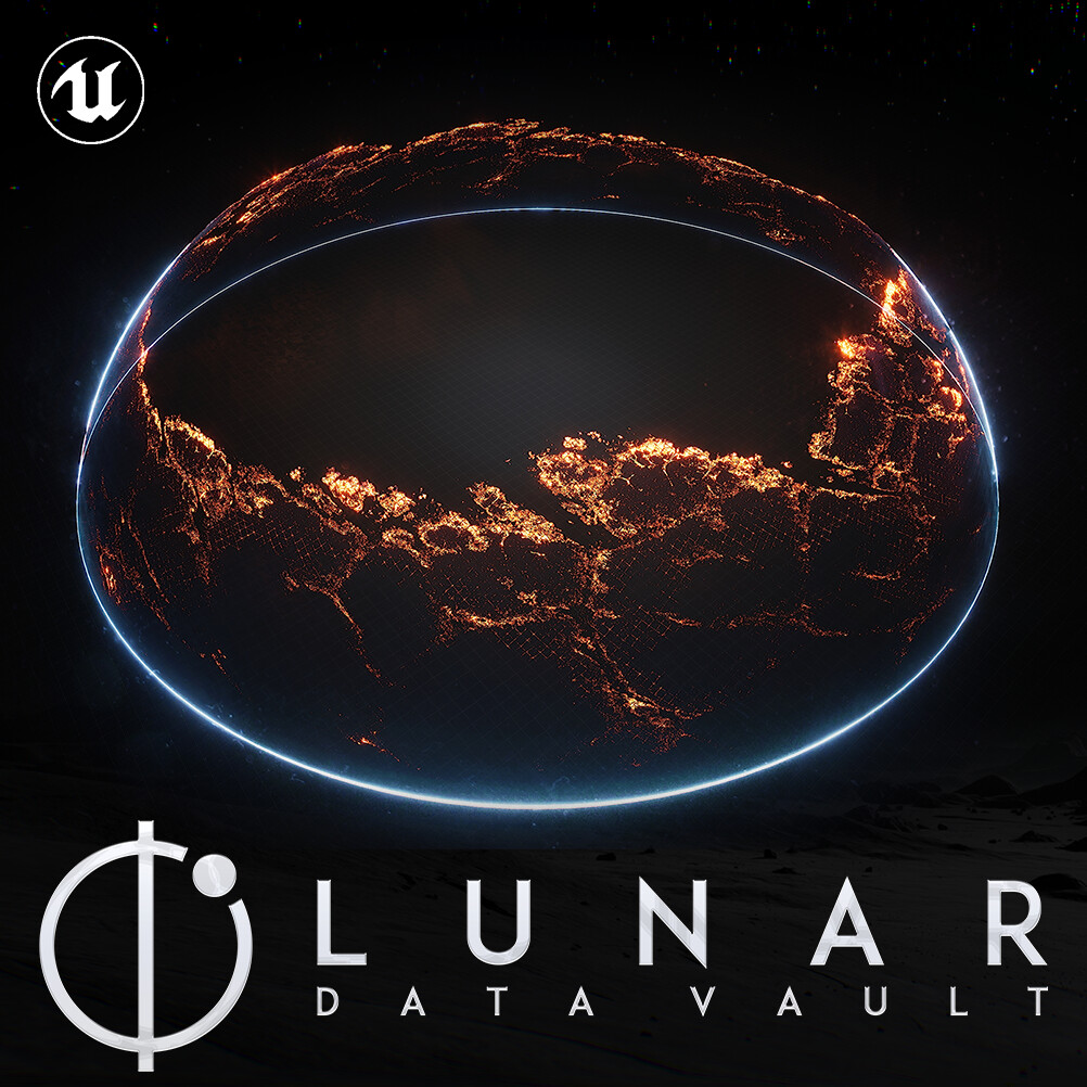 ArtStation - LUNAR DATA VAULT - ENERGY DOME FX - NEW3DGE