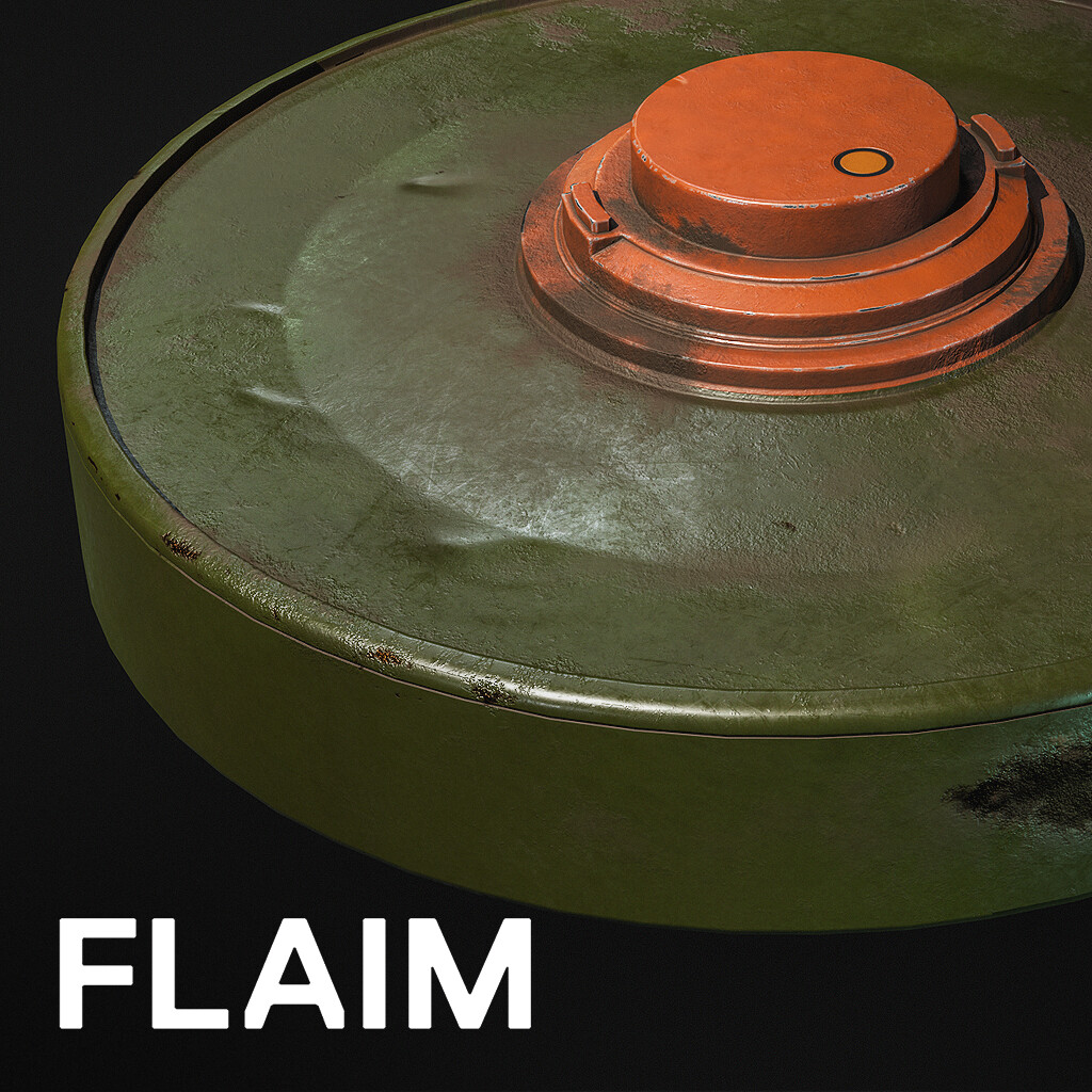 John - Anti-Tank Mine - TM-62P3 - VR Military Mine Detection