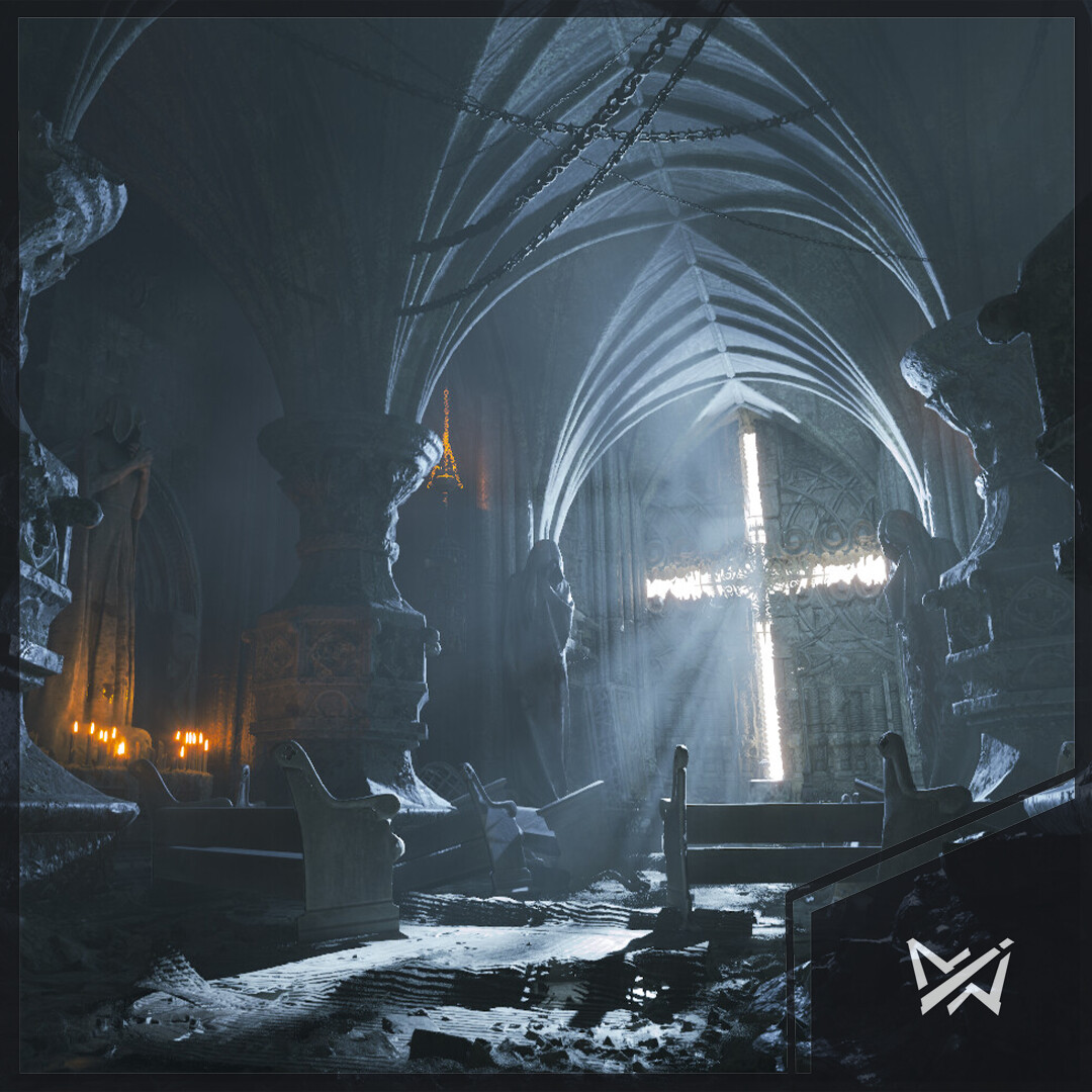 ArtStation - Hellish Sanctuary - UE5 | Gamedev Bootcamp | Isaev Workshop