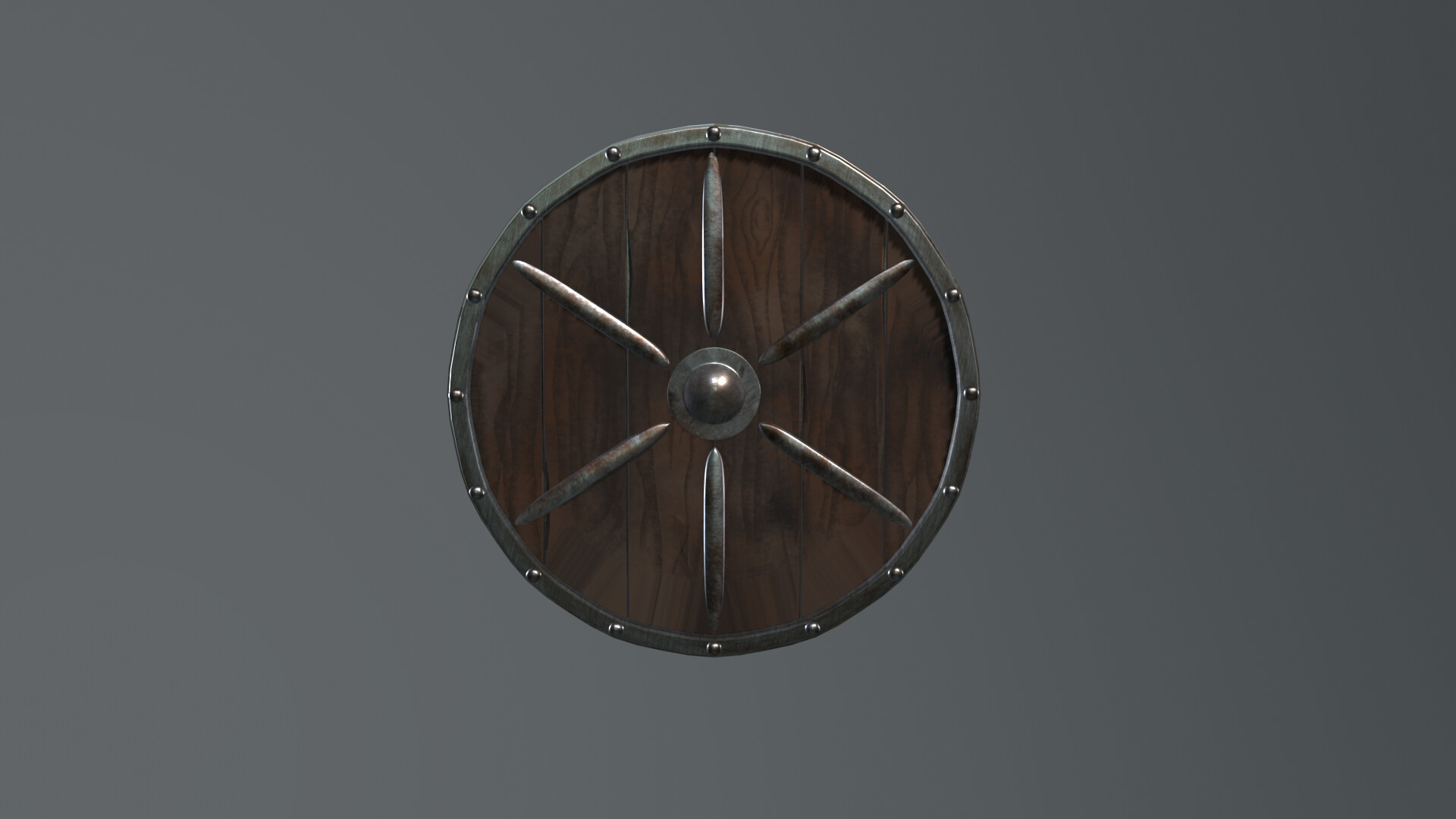 ArtStation - Viking Shield Model