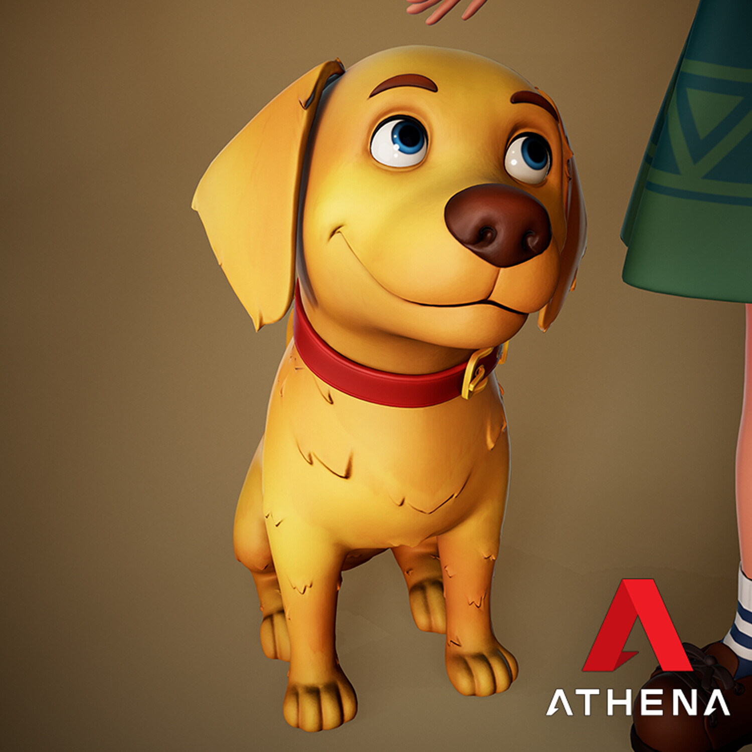 ArtStation - Girl & Dog