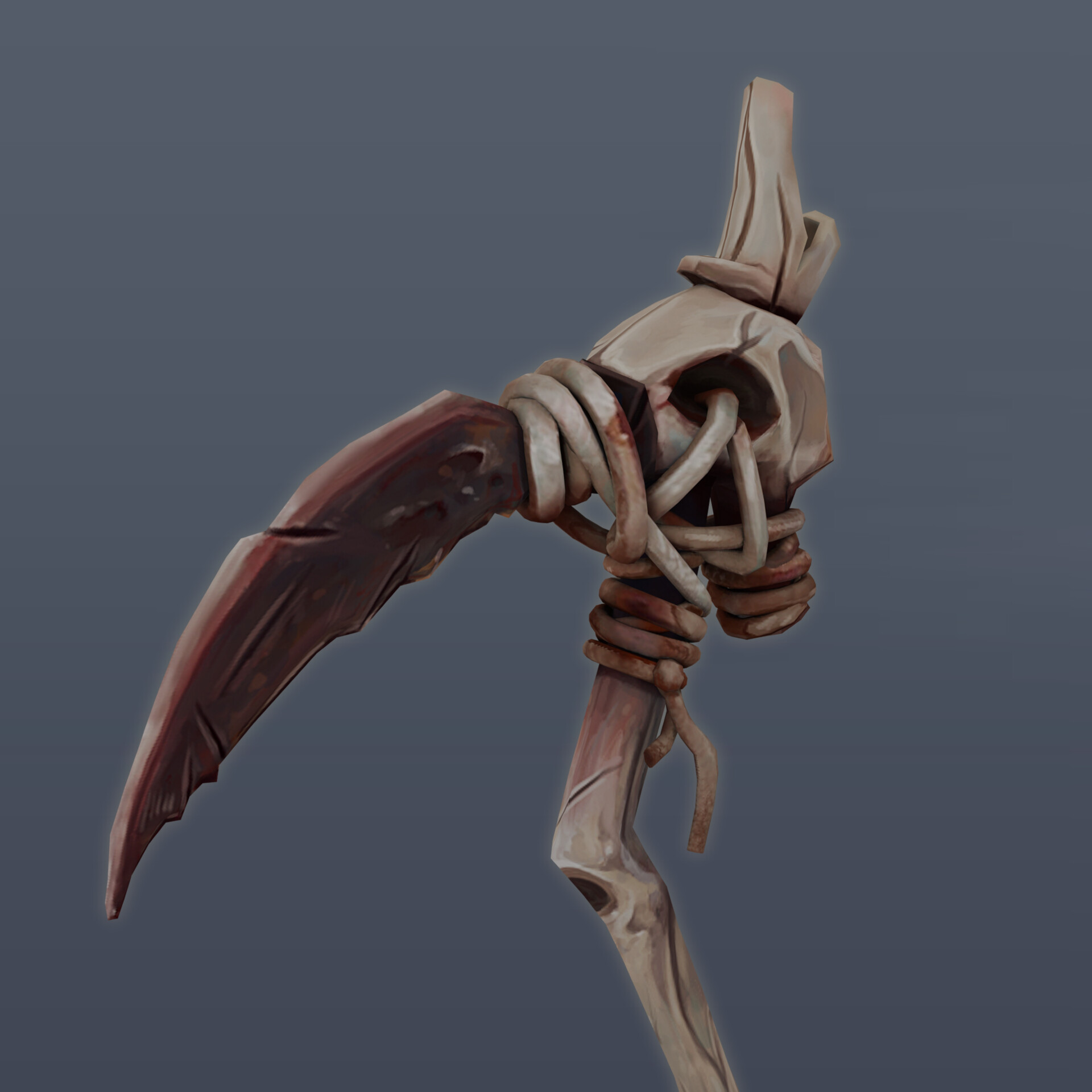 ArtStation - Bone Scythe