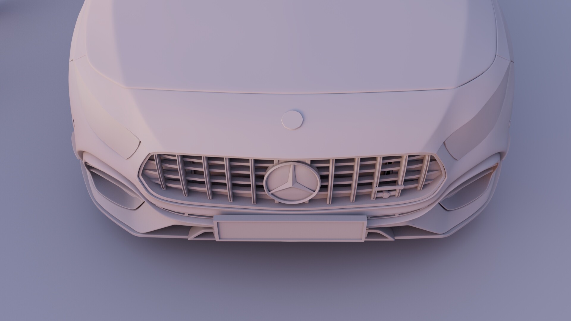 ArtStation - mercedes benz amg a45