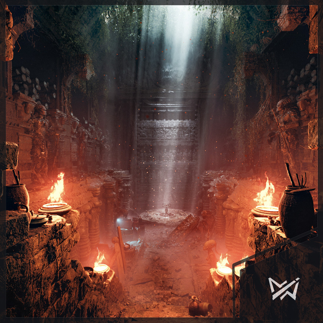 ArtStation - Temple of Predator - UE5 | Gamedev Bootcamp | Isaev Workshop