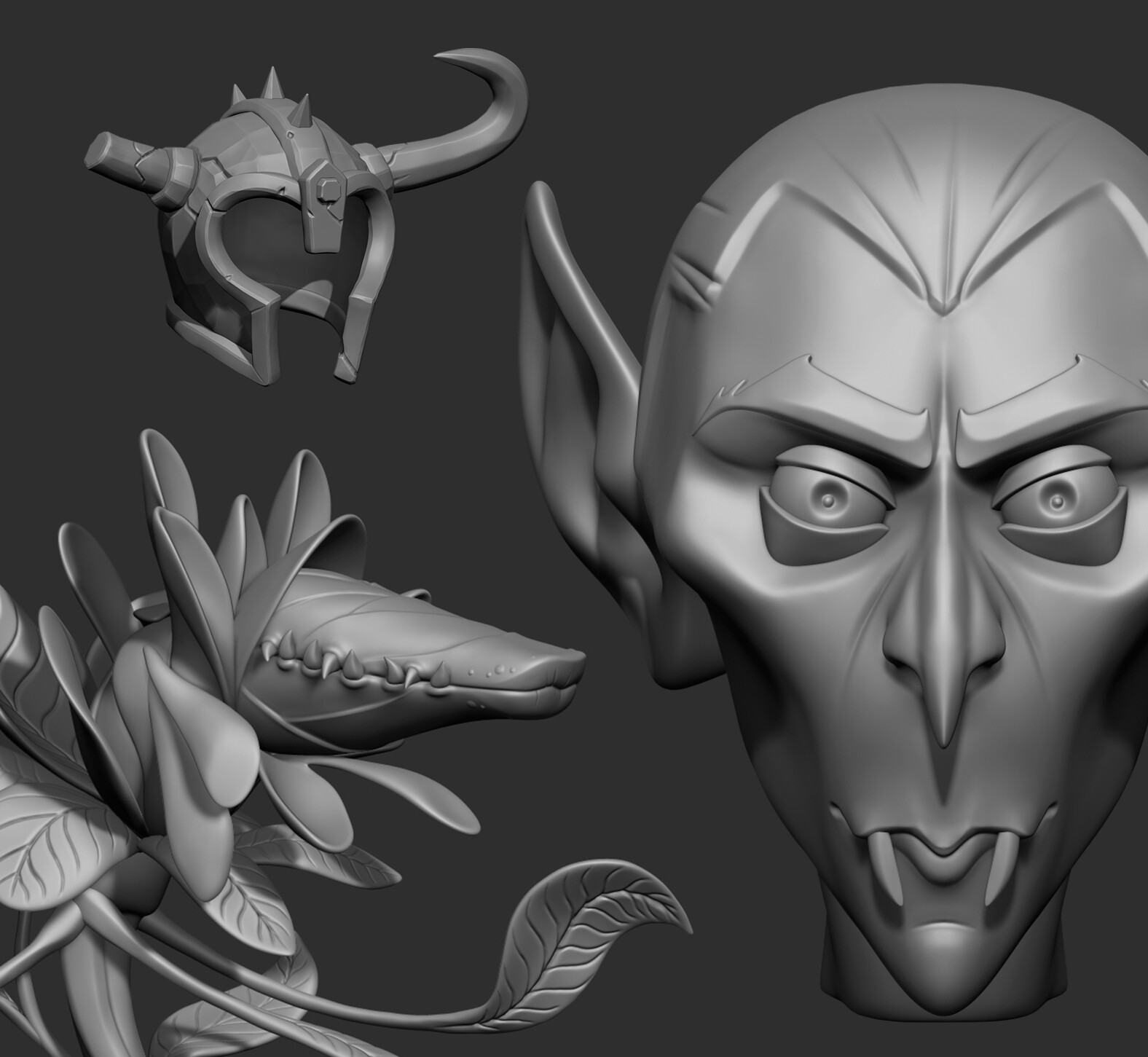 ArtStation - Sculpting practice