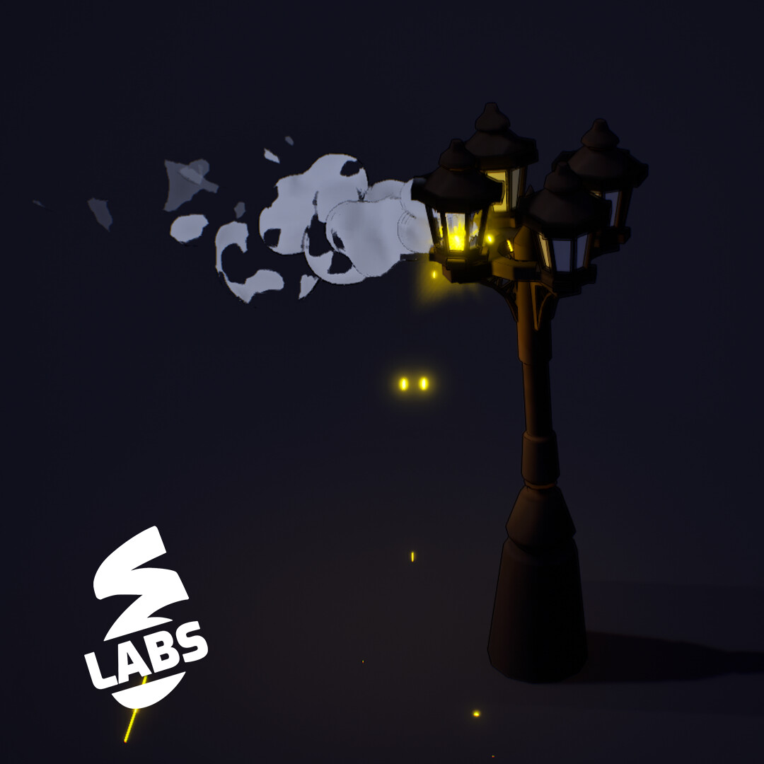ArtStation - Stylized Streetlight VFX - Secret6 Labs