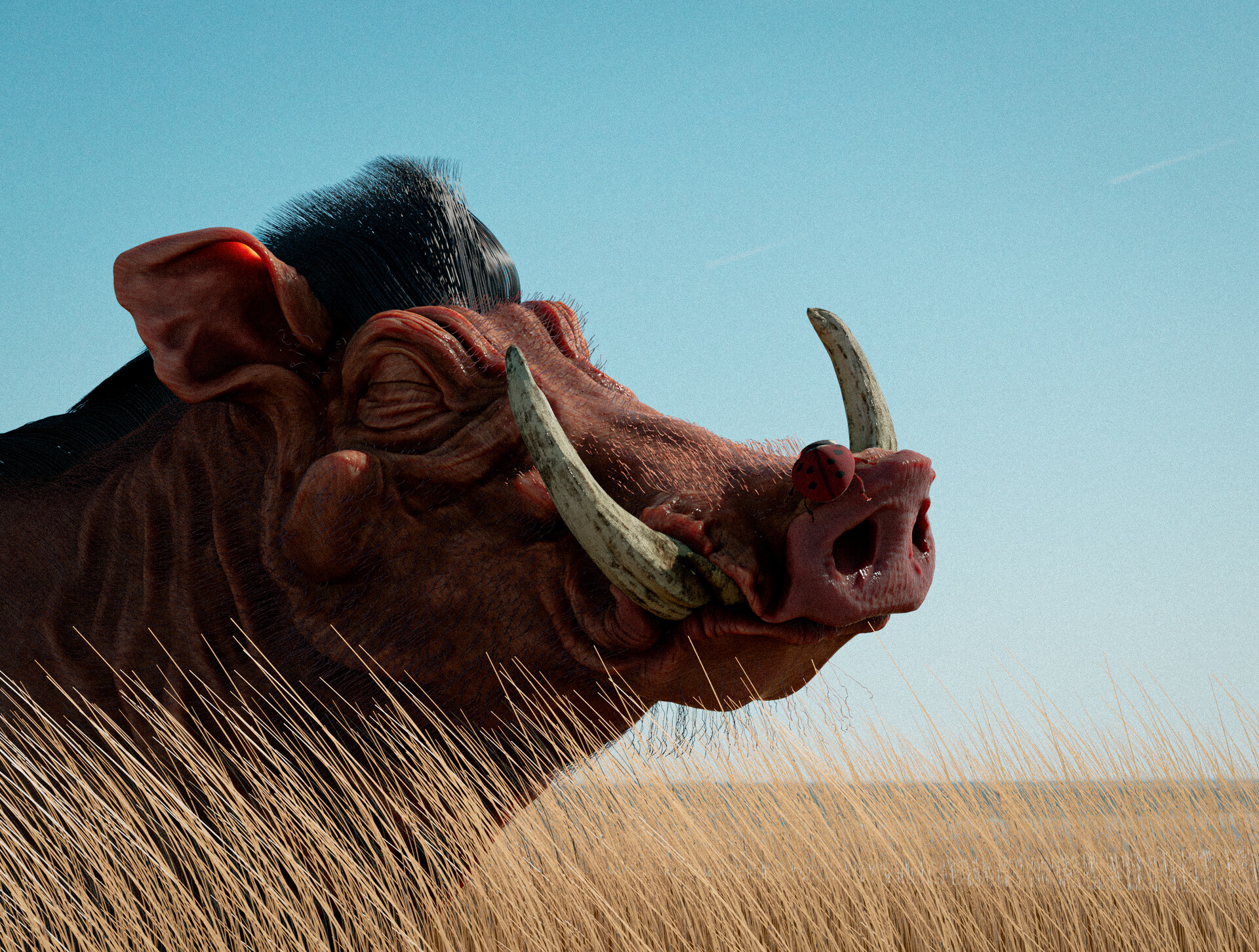 ArtStation - Pumbaa – Stylized Realism Study