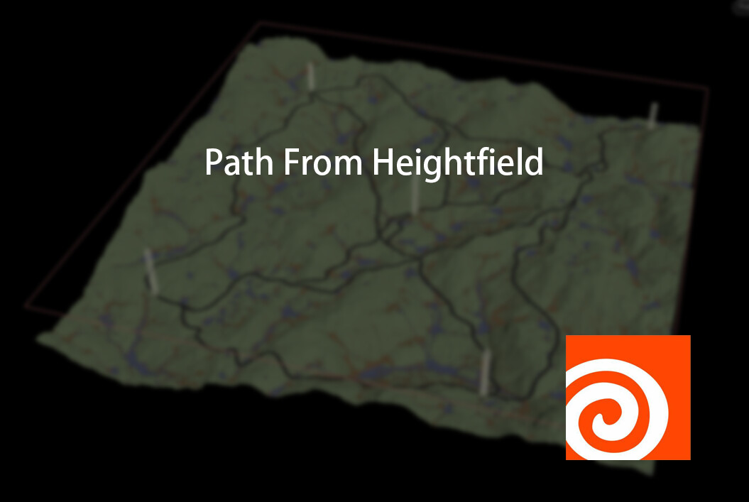 ArtStation - Path From Heightfield