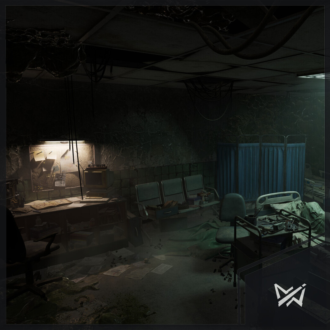 ArtStation - Silent hill 1 remake - UE5 | Gamedev Bootcamp | Isaev Workshop