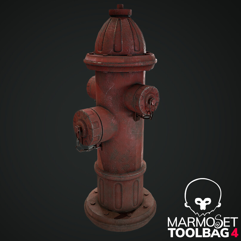ArtStation - Fire Hydrant
