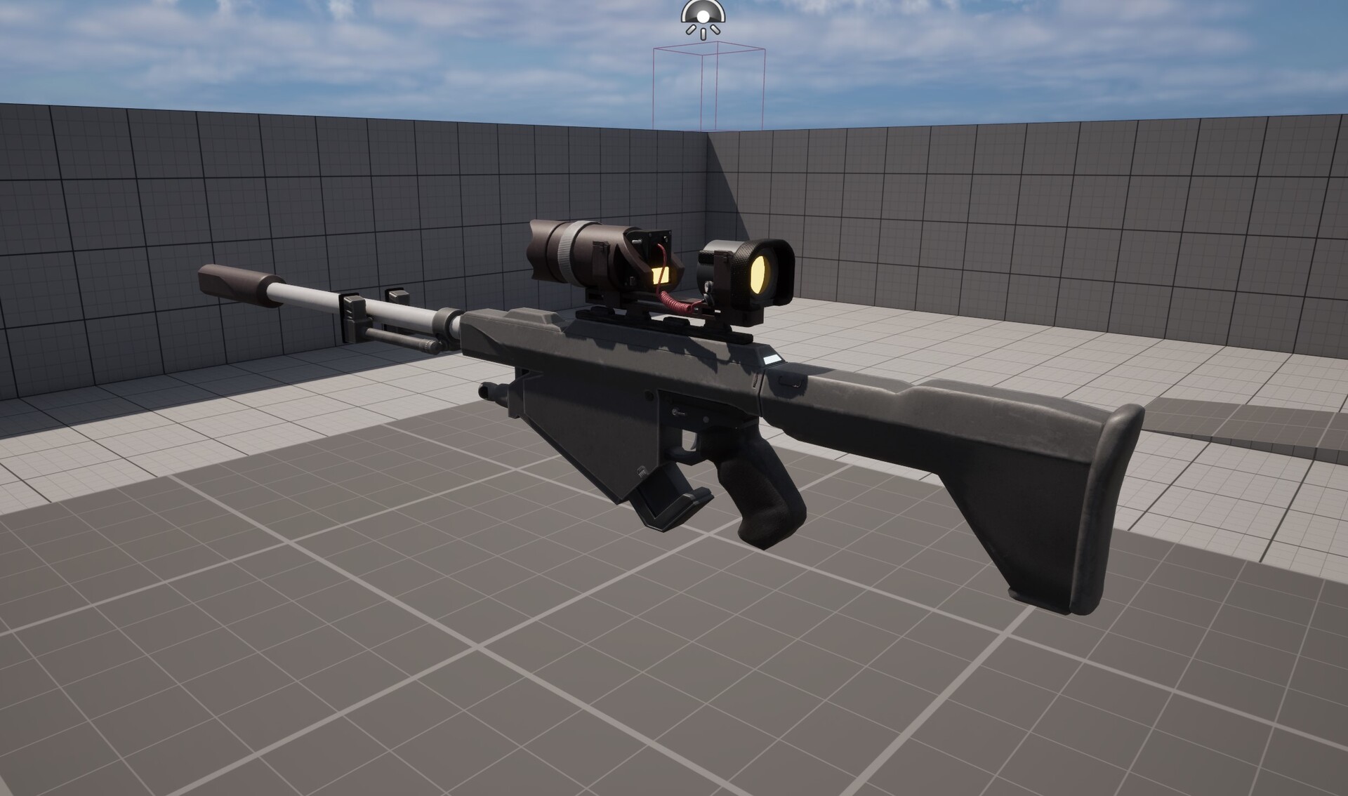 ArtStation - Sci-fi Sniper. Unreal Engine